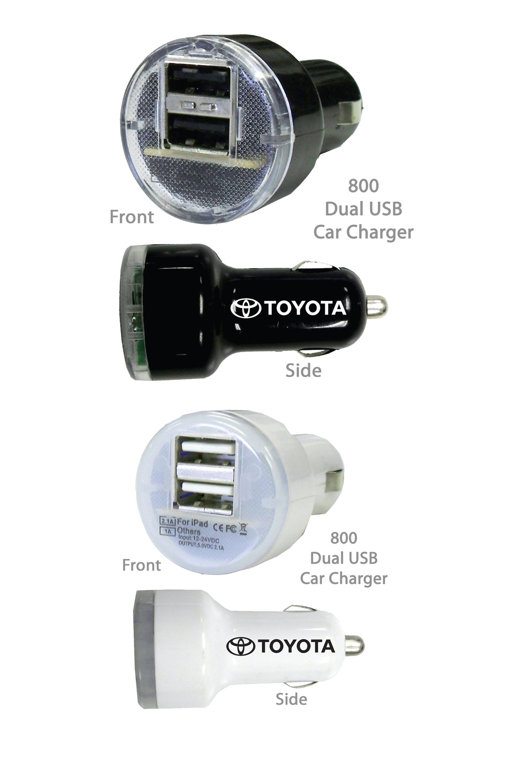 CW800 - USB Dual Car Charger – Chulani Promotional Products